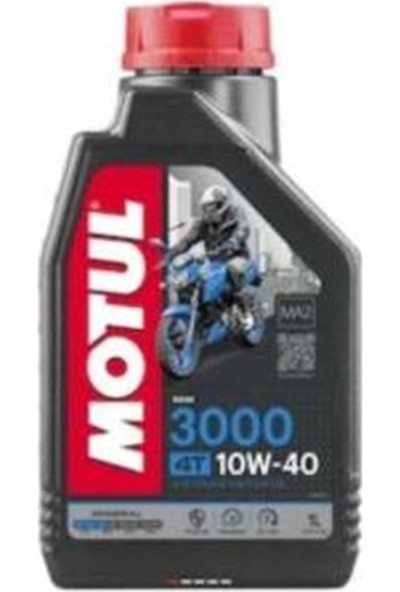 OEM 10W 40 Motorsiklet Yağ 4 Zamanlı 1 Lt. Motul 3000 [ Mıneral ]