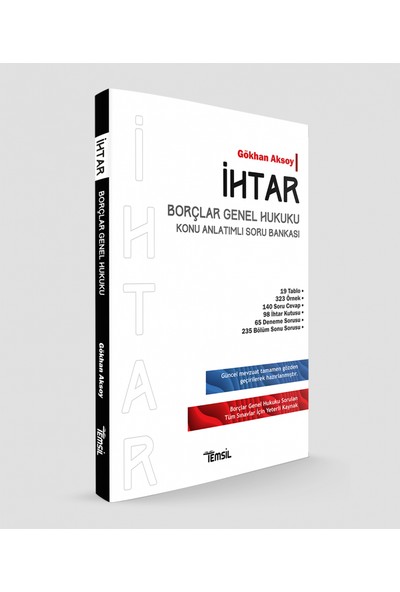 Ihtar Borçlar Genel Hukuku Konu Anlatımlı Soru Bankası - Gökhan Aksoy Ihtar Borçlar Genel Hukuku Konu Anlatımlı Soru Bankası - Gökhan Aksoy