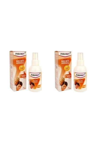Omega Pharma Paranit Baş Biti Kovucu Sprey 100 ml 2 Adet Omega Pharma Paranit Baş Biti Kovucu Sprey 100 ml 2 Adet