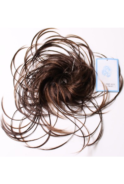 AYTUĞ PERUK Topuz Lastikli Ince Örgülü Aksesuar / Topuz Tokası / RBP613