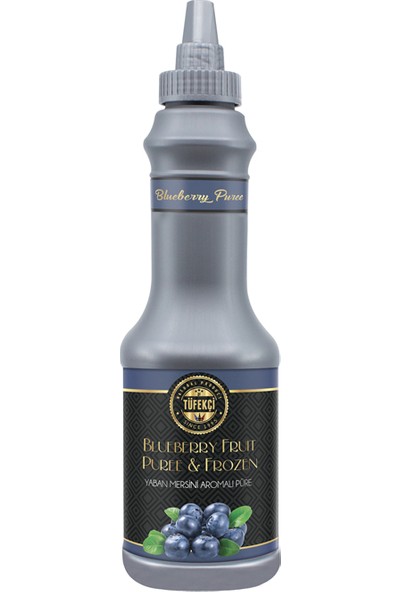 By Tüfekçi Yaban Mersini Meyve Püresi 1000ML By Tüfekçi Yaban Mersini Meyve Püresi 1000ML