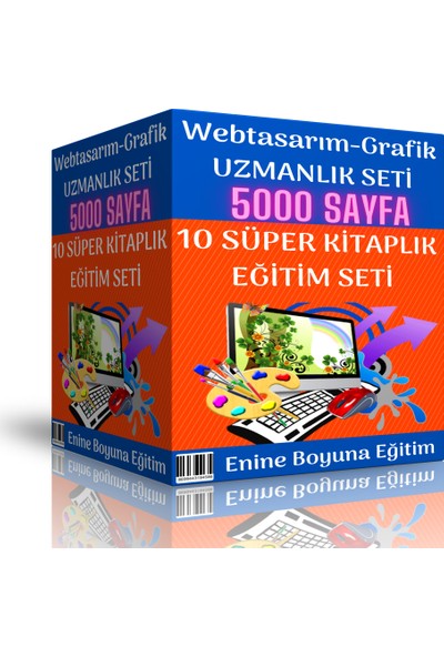 Enine Boyuna Eğitim Web Tasarım-Grafik Uzmanlık Seti (10 Süper Kitap) Enine Boyuna Eğitim Web Tasarım-Grafik Uzmanlık Seti (10 Süper Kitap)