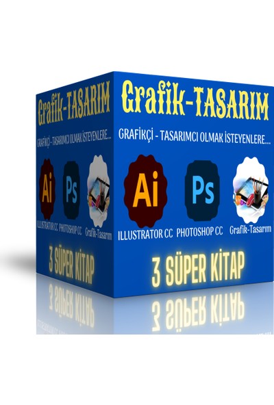 Enine Boyuna Eğitim Grafik-Tasarım Eğitim Seti (3 Süper Kitap) Enine Boyuna Eğitim Grafik-Tasarım Eğitim Seti (3 Süper Kitap)