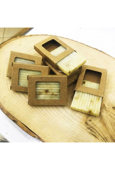 Nikah Şekeri Market Kraft Kutulu Sabun Lavanta Taneli Tırtıklı 100 Adet (Söz-Nişan-Nikah-Hediyelik-Süsleme) Nikah Şekeri Market Kraft Kutulu Sabun Lavanta Taneli Tırtıklı 100 Adet (Söz-Nişan-Nikah-Hediyelik-Süsleme)