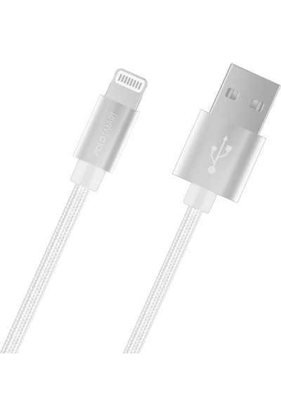 Polosmart PSM02 Lightning 2 Metre Hızlı Şarj Kablosu