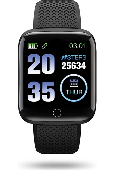 Polosmart PSSW05 Smart Look Akıllı Saat -Siyah Polosmart PSSW05 Smart Look Akıllı Saat -Siyah
