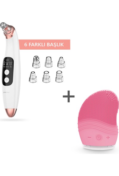 Polosmart PSC91 Yüz Bakım Seti Siyah Nokta ve Yüz Temizleme Cihazı