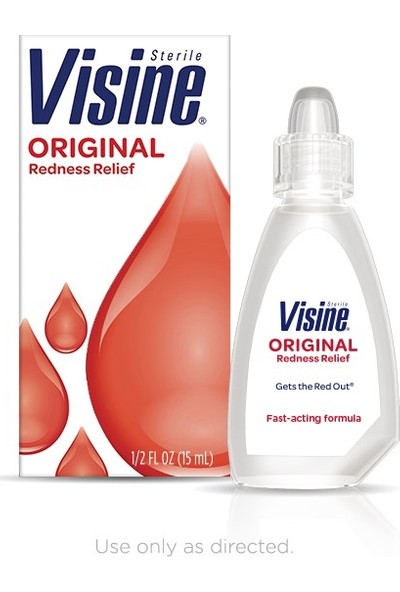 Visine Kırmızı Kızarıklık Giderici Küçük Göz Tahrişlerine Bağlı 15 ml