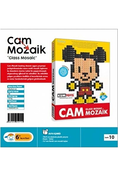 Kumtoys Cam Mozaik 19X25 Cm.
