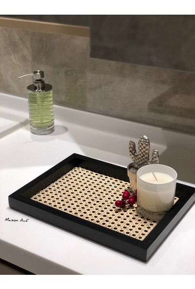 Maison Avf Rattan Hazeran Tepsi MA011