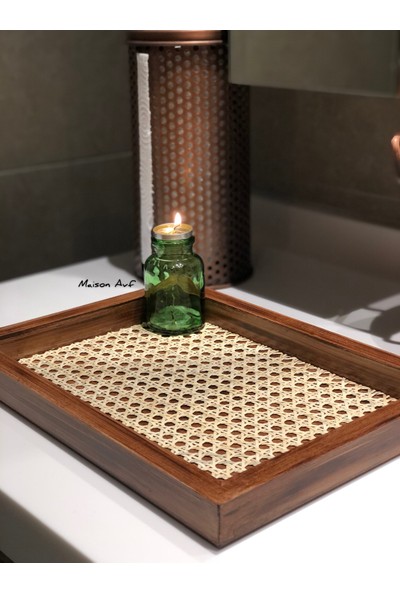 Maison Avf Rattan Hazeran Eskitme Model Tepsi MA014 Maison Avf Rattan Hazeran Eskitme Model Tepsi MA014