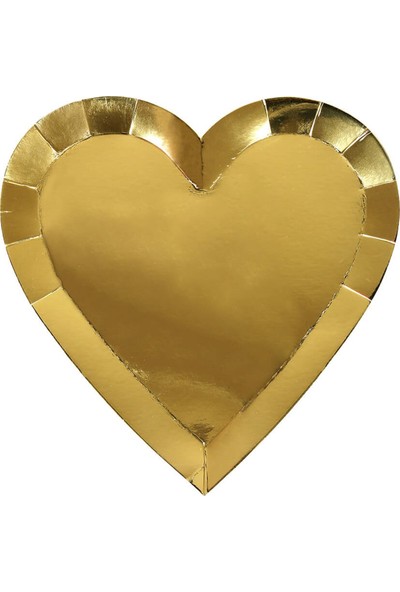 Altın Kalp Tabak (L)