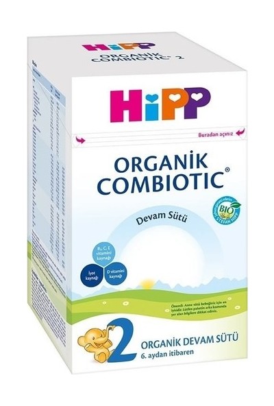 Hipp 2 Combiotic Bebek Sütü 800 gr Hipp 2 Combiotic Bebek Sütü 800 gr