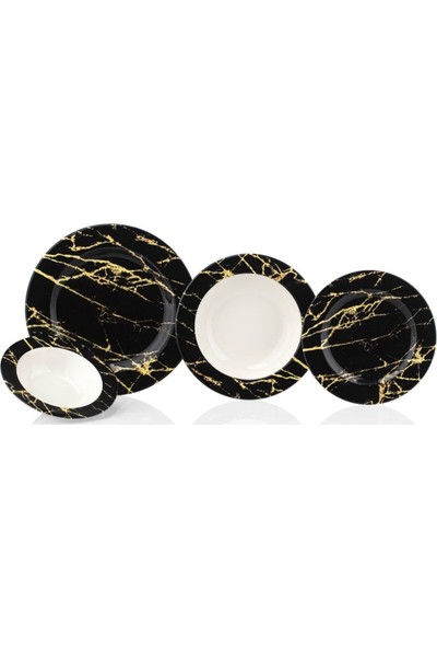 Taç Bahar Leona 24 Parça Yemek Takımı