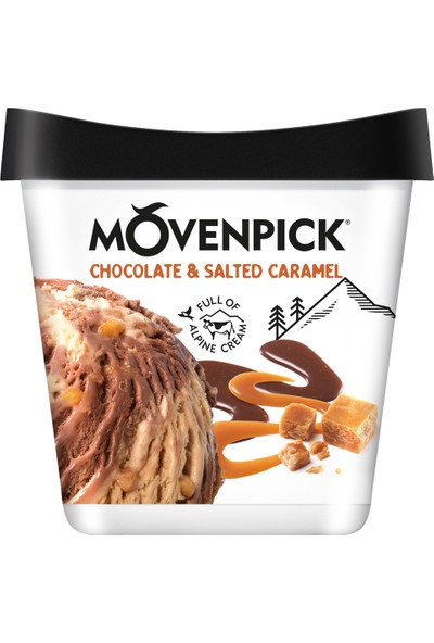 Mövenpick Çikolata & Tuzlu Karamel Dondurma 500 ml Mövenpick Çikolata & Tuzlu Karamel Dondurma 500 ml
