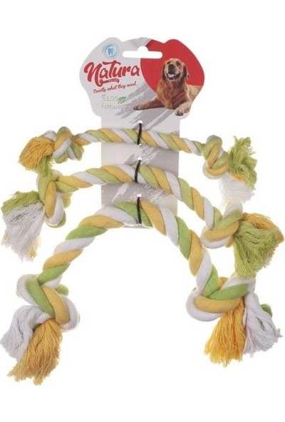 Natura PTH-006 Üç Boy Halat Köpek Oyuncağı Natura PTH-006 Üç Boy Halat Köpek Oyuncağı