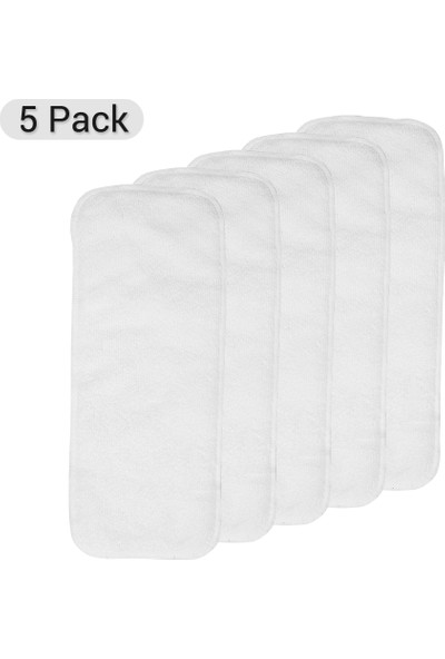 5 Adet Yıkanabilir Bebek Bezi Ped Paketi (Yurt Dışından)