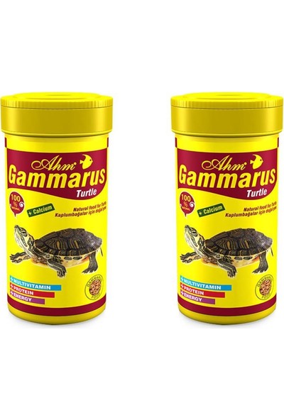 Ahm Gammarus Turtle 250 ml - 2 Adet Ahm Gammarus Turtle 250 ml - 2 Adet