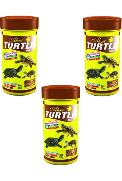 Ahm Turtle Mix 100 ml - 3 Adet