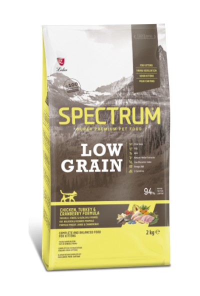 Spectrum Düşük Tahıllı Tavuk&hindi Yavru Kedi Maması 2 kg Spectrum Düşük Tahıllı Tavuk&hindi Yavru Kedi Maması 2 kg