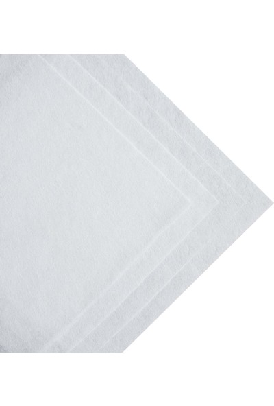 Toptan Keçe Ince Keçe Hobi Keçe 1 mm 50 x 50 cm Beyaz Toptan Keçe Ince Keçe Hobi Keçe 1 mm 50 x 50 cm Beyaz