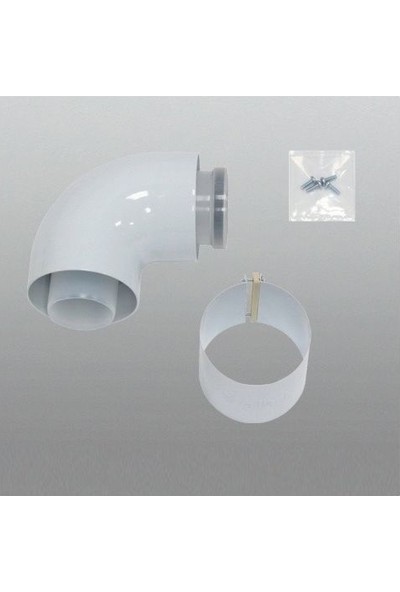 Vaillant Yoğuşmalı Kombi Baca Dirsek 90° (Ø60/100) mm