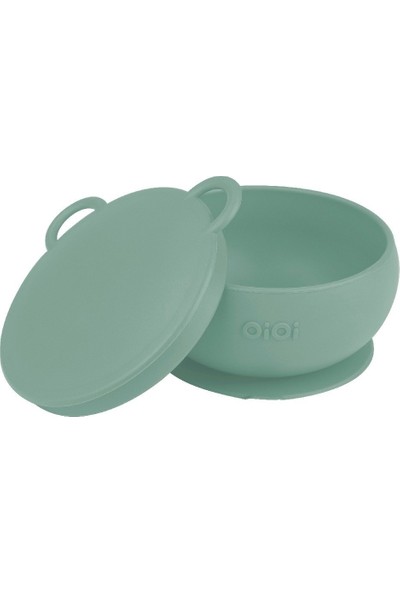 Oioi Vakum Tabanlı Silikon Kase River Green Oioi Vakum Tabanlı Silikon Kase River Green