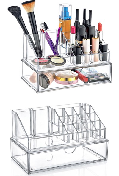 Pazarika Çekmeceli Çok Gözlü Makyaj Organizeri Pazarika Çekmeceli Çok Gözlü Makyaj Organizeri