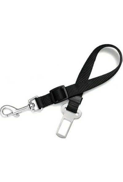 Ankaflex Araç Içi Köpek Emniyet Kemeri Araba Emniyet Kemerine Bağlanabilen Tasma Oto Evcil Hayvan Tasması Siyah