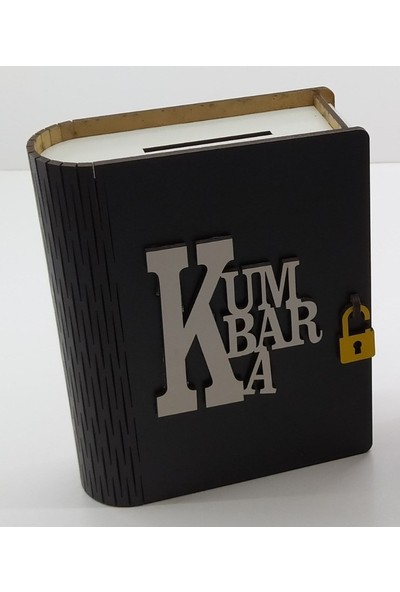 Vavsan Ahşap Kitap Görünümlü Kumbara Vavsan Ahşap Kitap Görünümlü Kumbara