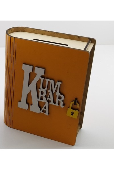 Vavsan Ahşap Kitap Görünümlü Kumbara Vavsan Ahşap Kitap Görünümlü Kumbara