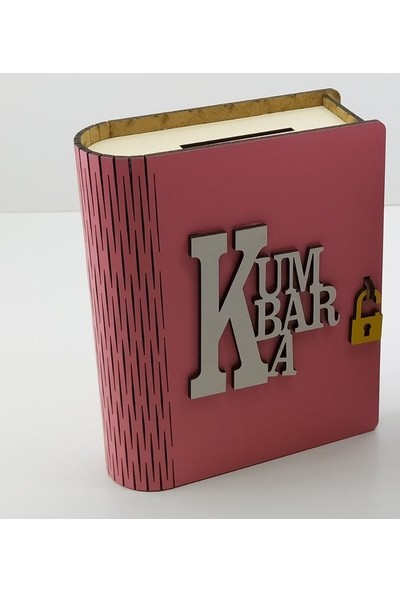 Vavsan Ahşap Kitap Görünümlü Kumbara Vavsan Ahşap Kitap Görünümlü Kumbara