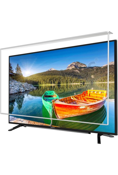 Etiasglass 50'' Tv Ekran Koruyucu / 3mm Ekran Koruma Paneli