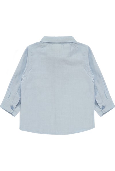 Civil Baby Erkek Bebek Gömlek 6-18 Ay Mavi Civil Baby Erkek Bebek Gömlek 6-18 Ay Mavi