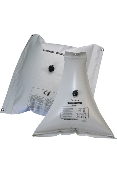 Sealux Esnek Su Tankı 74*100CM -100 Lt-Gri