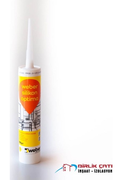 Weber Silikon Optima Şeffaf