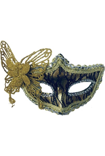 Arentek Parti - Taşlı - Simli - Parti Gözlüğü - Gold - Maske Arentek Parti - Taşlı - Simli - Parti Gözlüğü - Gold - Maske