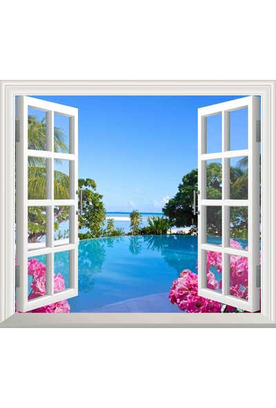 Jasmin2020 Pencereden Paradise Duvar Kağıdı