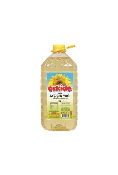 Orkide Sıvı Ayçiçek Yağ 4lt Orkide Sıvı Ayçiçek Yağ 4lt