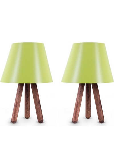 North Home Ahşap Ayaklı Abajur Pvc Başlık 2 ' Li Fırsat Ürünü North Home Ahşap Ayaklı Abajur Pvc Başlık 2 ' Li Fırsat Ürünü