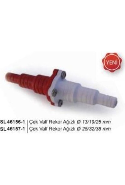 Sealux Çek Valf Rekor Ağızlı 25X32X38 cm