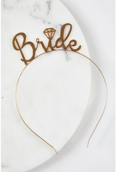 Altın Rengi Bride Tacı Altın Rengi Bride Tacı