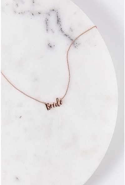 Rose Gold Bride Kolye Rose Gold Bride Kolye