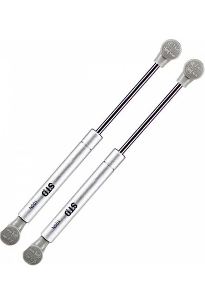 Std 2 Adet Std Dolap Amortisörü Gazlı Piston Kapak Hidroliği 27 cm 100N Std 2 Adet Std Dolap Amortisörü Gazlı Piston Kapak Hidroliği 27 cm 100N
