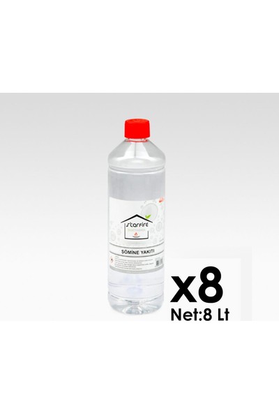 Korflame Bacasız Şömine Yakıtı 8 Litre