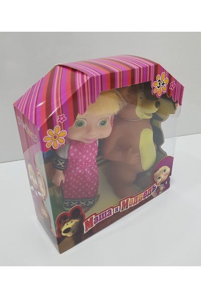 Maşa İle Koca Ayı 17CM Koca Ayı Maşa Oyuncak Maşa İle Koca Ayı 17CM Koca Ayı Maşa Oyuncak