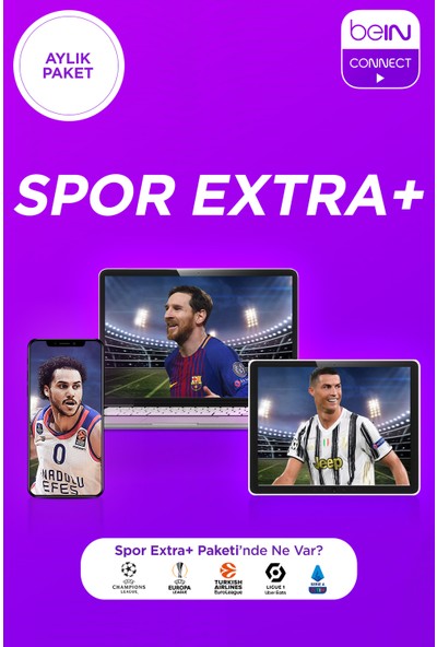 beIN Connect Spor Extra 1 Aylık 3 Ekran