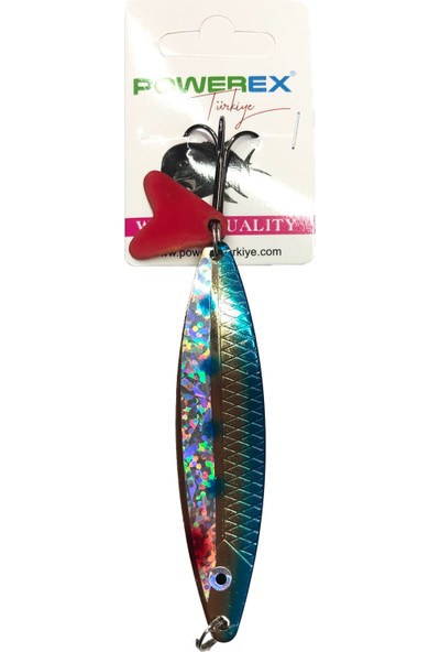 Powerex Striker x Lüfer Palamut Turna Çinekop 28GR. 9cm. MOD.239 Metal Kaşık Sahte Yem Powerex Striker x Lüfer Palamut Turna Çinekop 28GR. 9cm. MOD.239 Metal Kaşık Sahte Yem