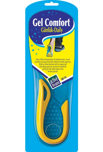 Gel Comfort Tabanlık - Erkek - Günlük 40-45