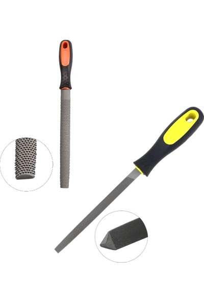 Depolife Ücgen Saplı Eğe ve Balık Sırtı Törpü Seti. Büyük Boy 32CM Ege Takımı Depolife Ücgen Saplı Eğe ve Balık Sırtı Törpü Seti. Büyük Boy 32CM Ege Takımı